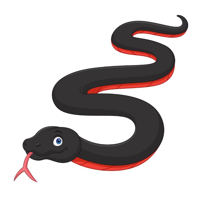 Red bellied black snake cartoon - REYYARTS - Drawings & Illustration ...