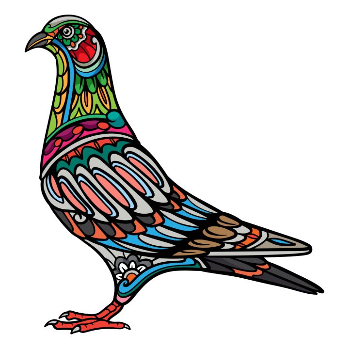 Dove bird mandala arts - REYYARTS - Drawings & Illustration, Animals ...