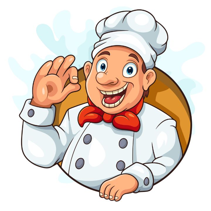 Cartoon chef man - REYYARTS - Drawings & Illustration, People & Figures ...