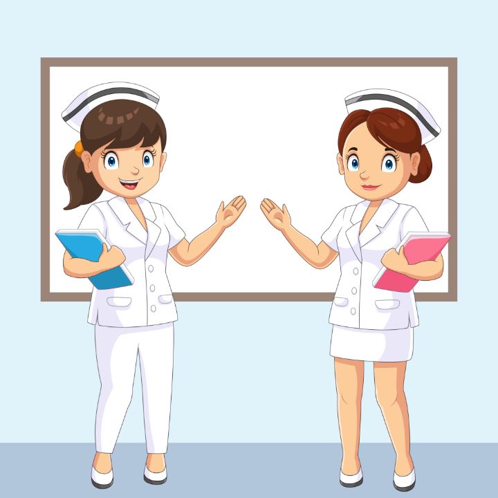 Beautiful two young doctor with diff - REYYARTS - Drawings ...