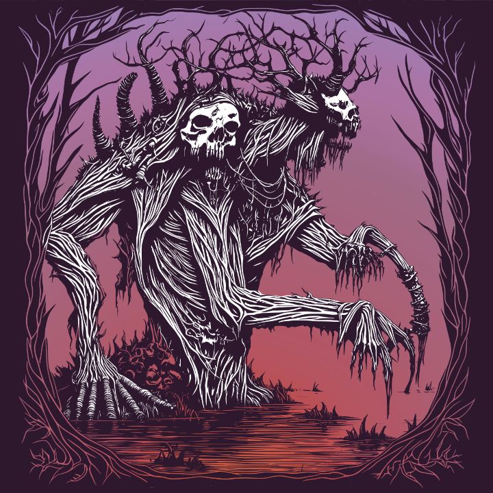 Forest and Swamp Monsters. Episode 1 - Orignal Wild Art - Drawings ...