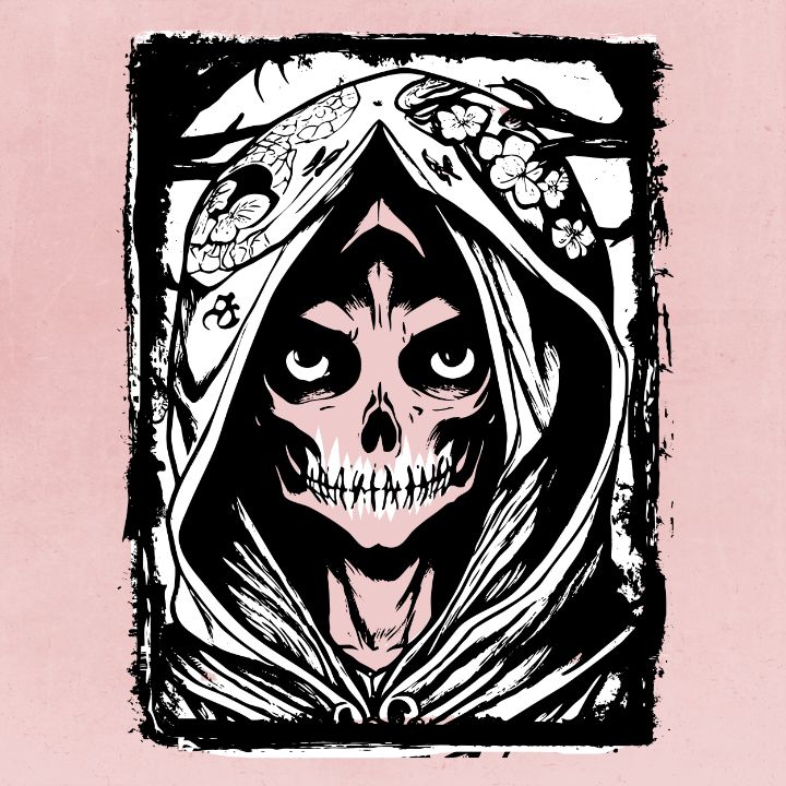 Hoodead. Funny death in the hood - Orignal Wild Art - Digital Art & AI ...