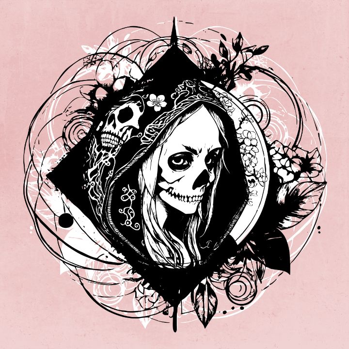 Hoodead. Laughter in the hood death - Orignal Wild Art - Digital Art ...