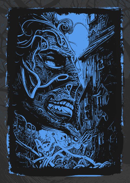 Horror Creatures and Scary Monsters - Orignal Wild Art - Digital Art ...