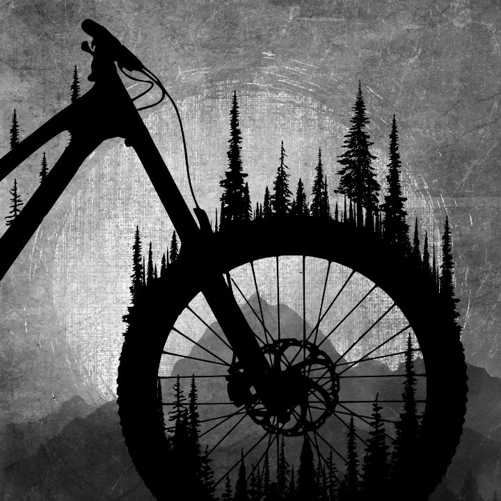 MTB Downhill and Wild RidersEpisode - Orignal Wild Art - Drawings & Illustration, Sports ...
