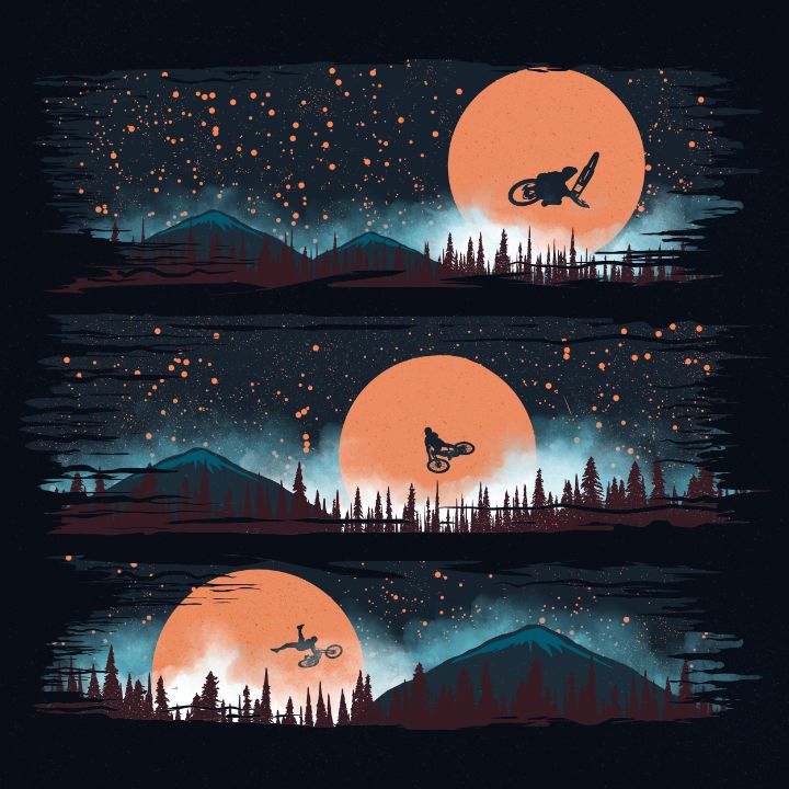 MTB Downhill and Wild RidersEpisode - Orignal Wild Art - Drawings & Illustration, Sports ...