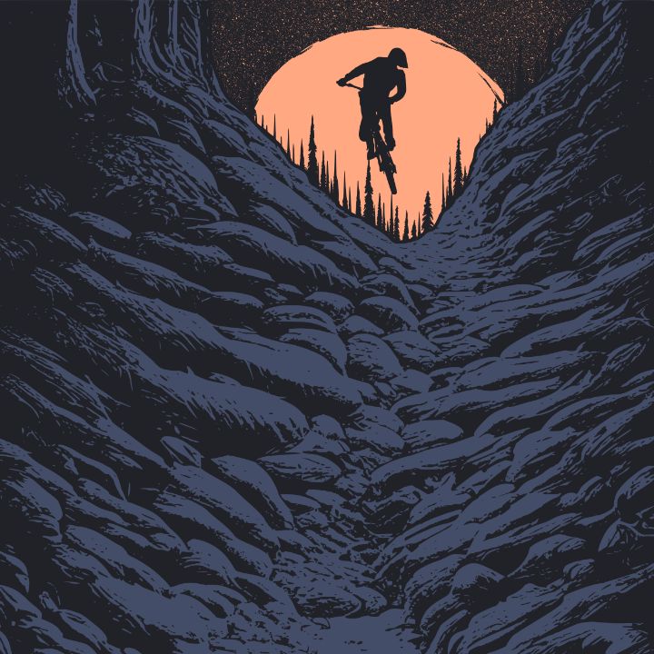 MTB Downhill and Bikes. Episode 5 - Orignal Wild Art - Drawings & Illustration, Sports & Hobbies ...