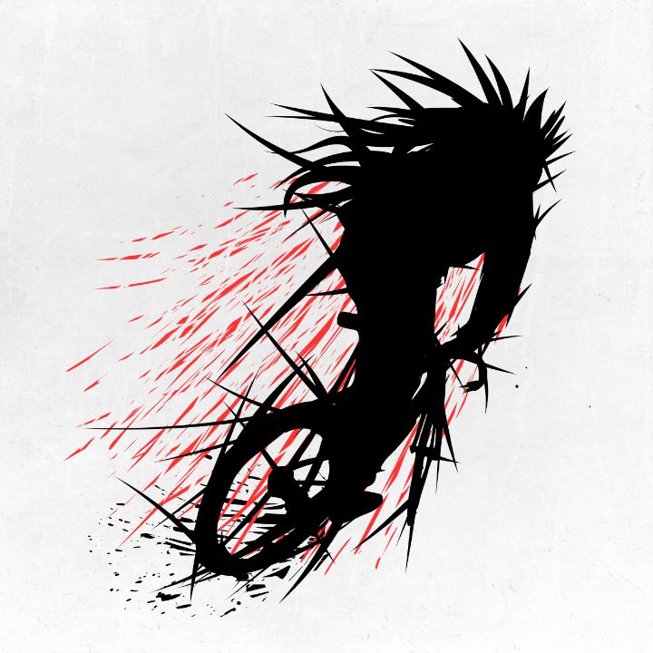 MTB Downhill and Bikes. Episode 7 - Orignal Wild Art - Drawings & Illustration, Sports & Hobbies ...