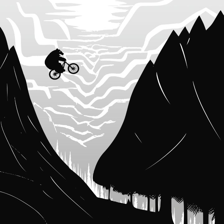 MTB Downhill and Bikes. Episode 15 - Orignal Wild Art - Drawings & Illustration, Sports ...