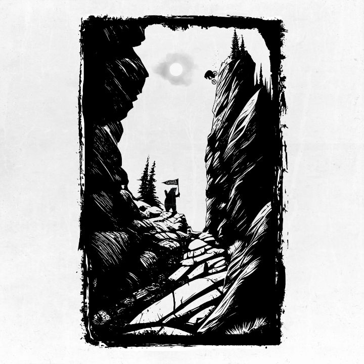 MTB Downhill and Bikes. Episode 16 - Orignal Wild Art - Drawings & Illustration, Sports ...