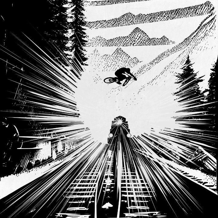 MTB Downhill and Bikes. Episode 27 - Orignal Wild Art - Drawings & Illustration, Sports ...