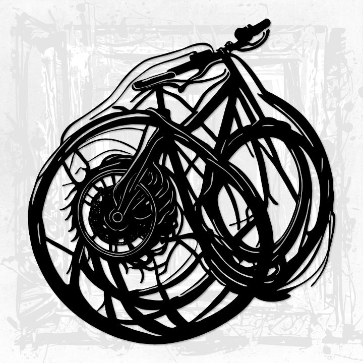 Abstract Bike. Episode 4 - Orignal Wild Art - Drawings & Illustration, Sports & Hobbies, Extreme ...