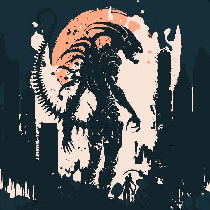Aliens And Invaders. Episode 1 - Orignal Wild Art - Digital Art & AI ...
