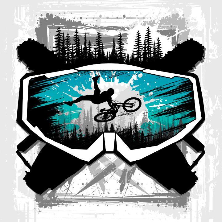 Wild Punk. Free Trail - Orignal Wild Art - Drawings & Illustration, Sports & Hobbies, Cycling ...