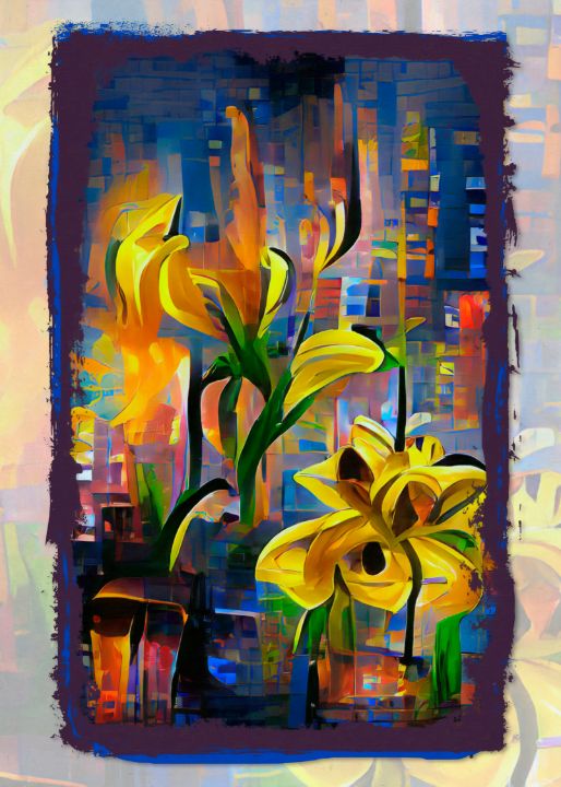 Abstract Strange Flowers Episode 35 - Orignal Wild Art - Digital Art ...