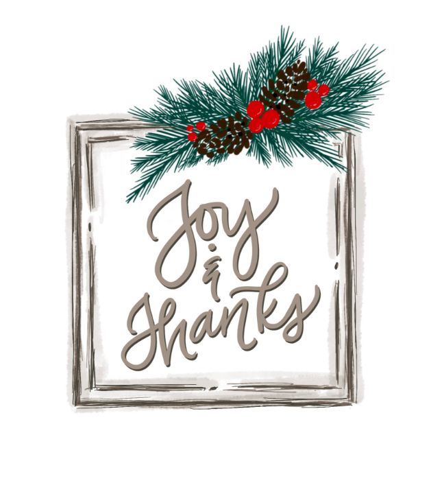 Joy & Thanks - Rebecca Duncan - Paintings & Prints, Holidays ...