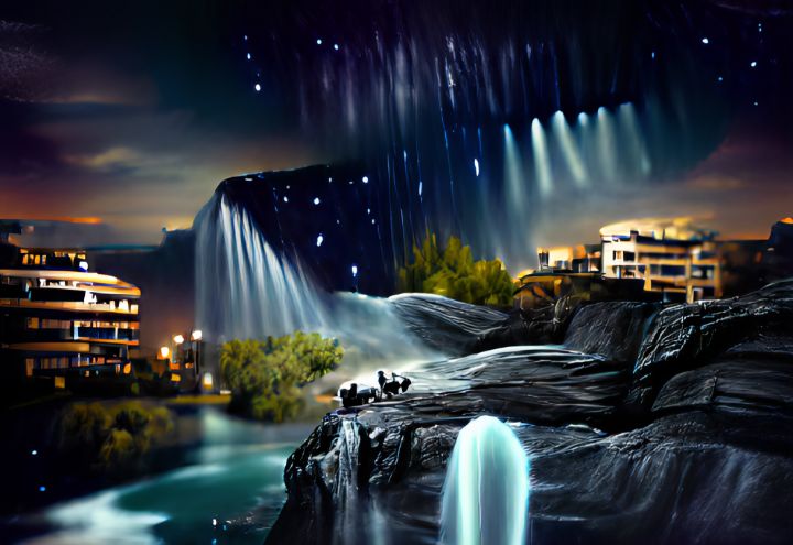 Sky of Star Ribbon - Gopher - Digital Art & AI, Landscapes & Nature ...