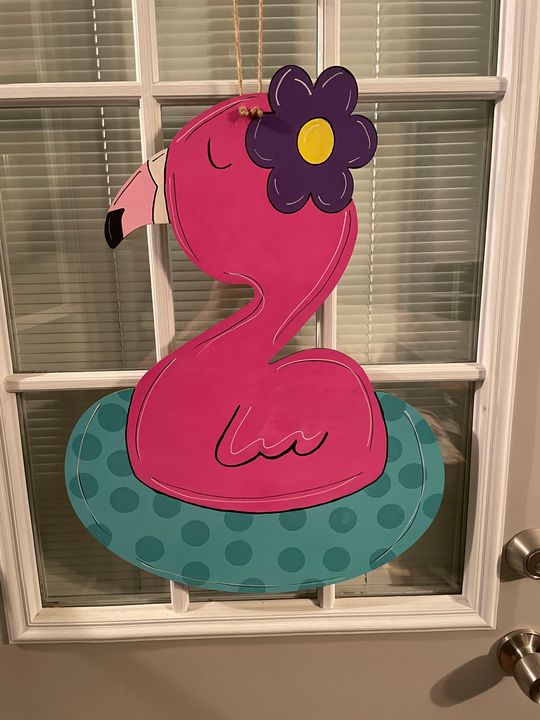 Flamingo Float - The Tin Lantern - Crafts & Other Art, Other Crafts ...