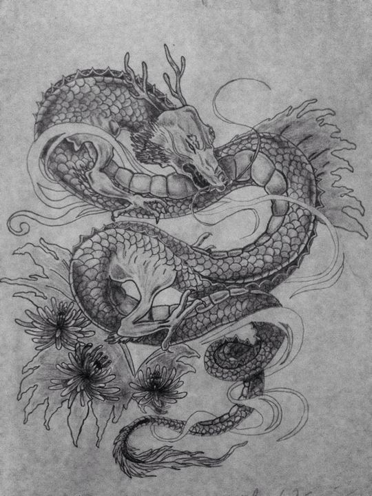 Dragon - Ianhaines - Drawings & Illustration, Fantasy & Mythology ...