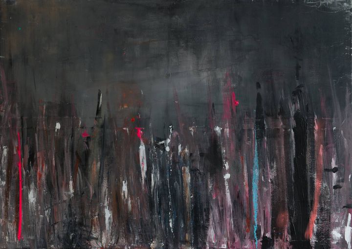 Dusk - Acrylic on canvas - NorihideArt - Paintings & Prints, Abstract ...