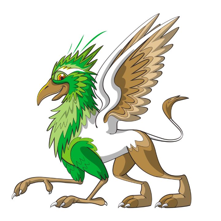 Mythical Lion Bird - Rocket Roj Art Lab - Digital Art, Fantasy ...