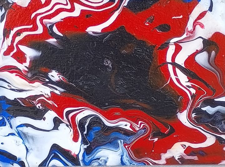 Canvas Slap #1 - Slap The Canvas Artwork - Paintings & Prints, Abstract ...