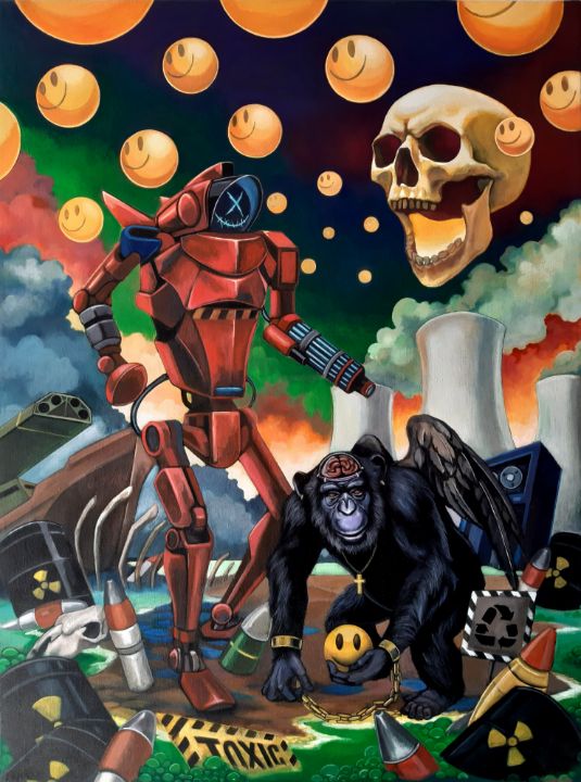 Ugo artwork - Paintings & Prints, Drawings & Illustration