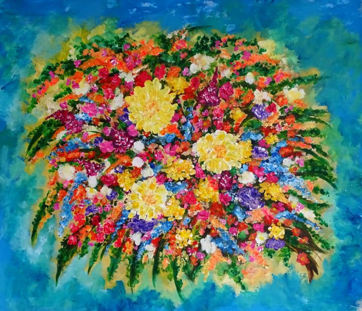 Bouquet the fleur - CB. - Paintings & Prints, Flowers, Plants, & Trees ...