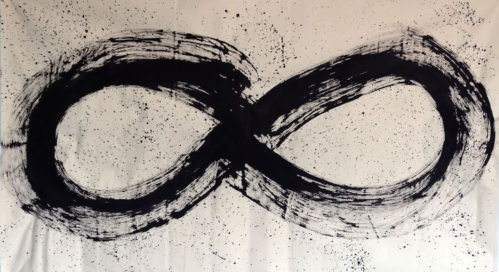 Infinity - CB. - Paintings & Prints, Abstract, Figurative - ArtPal