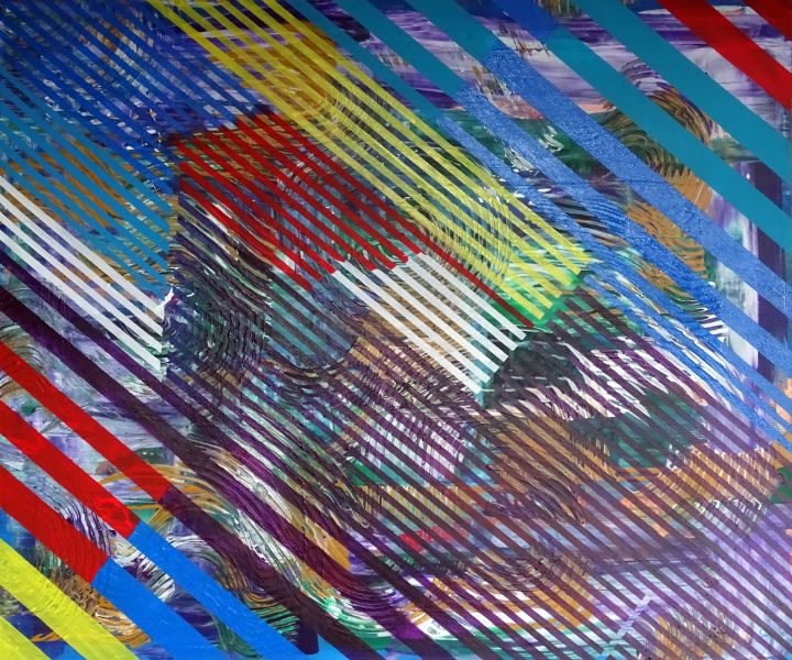Going somewhere - CB. - Paintings & Prints, Abstract, Geometric - ArtPal