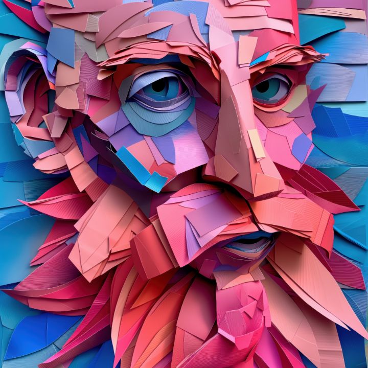 Fragmented Visage - BannockBurn - Digital Art & AI, People & Figures ...