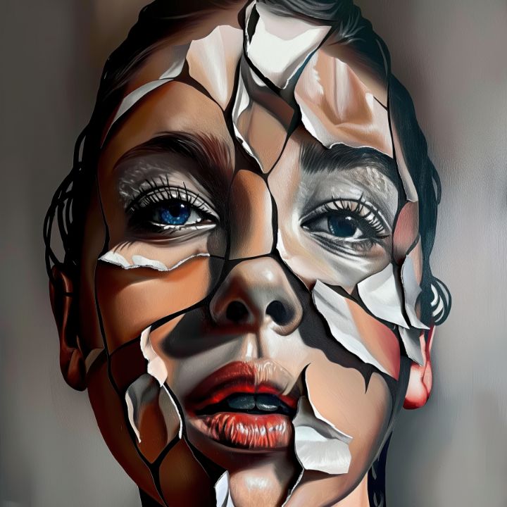 Fragments of Emotion - BannockBurn - Digital Art & AI, People & Figures ...