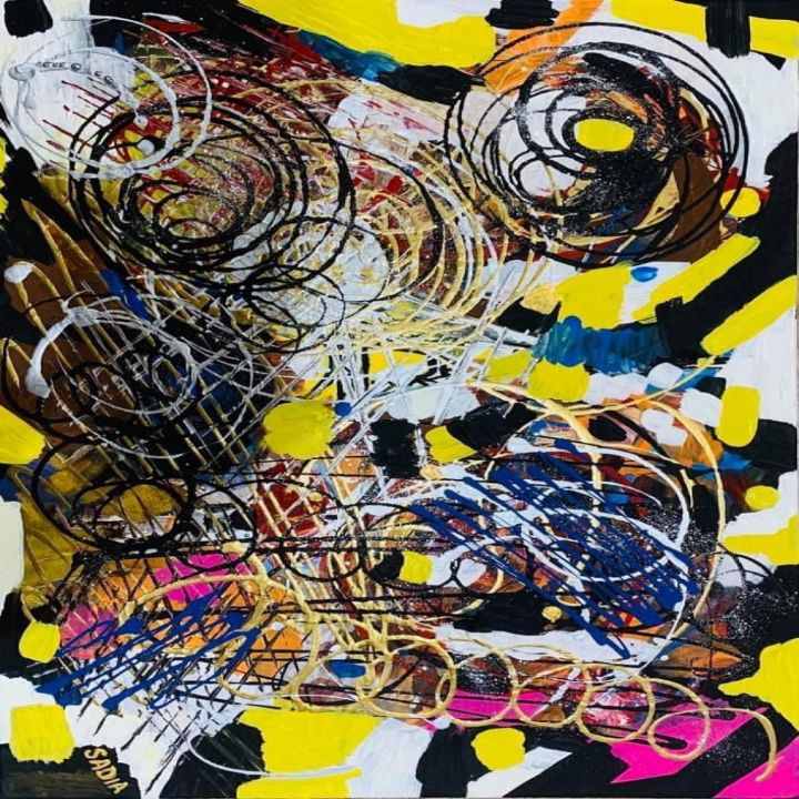 Determination 2 - Sadia’s Art - Paintings & Prints, Abstract, Other ...