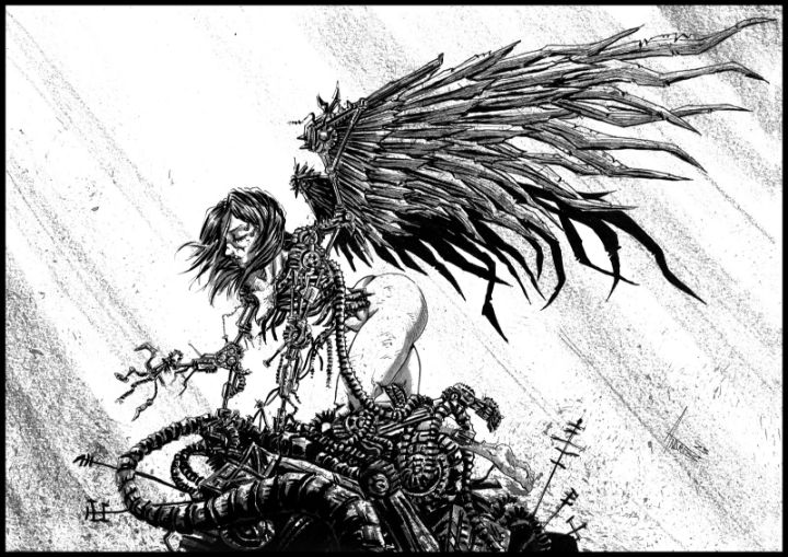 Battle Angel Alita Artwork - moonwithvenus - Digital Art, People ...