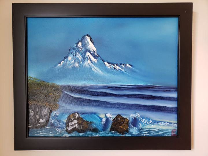 A Distant Haze - Steve Paints - Paintings & Prints, Landscapes & Nature ...