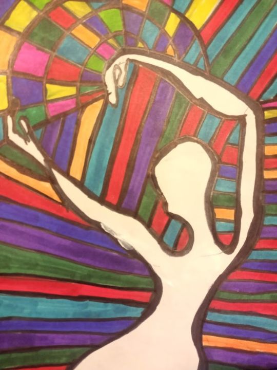 Stained Ray - James Elliott Abstract Artwork - Paintings & Prints ...