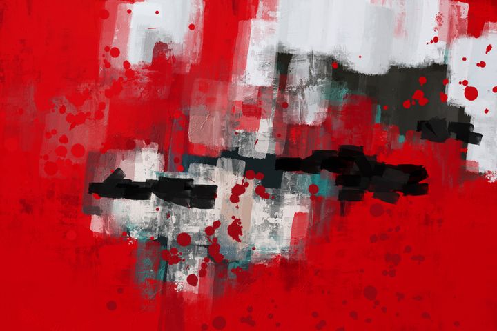 Bloodline - Neo Art Universe - Paintings & Prints, Abstract, Irregular ...