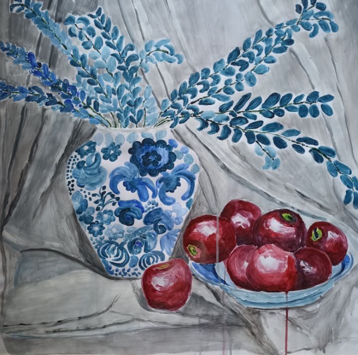 Still life - Gallery Rohm - Paintings & Prints, Still Life, Vases ...