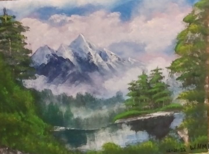 The majestic mountains - Wil's Wonderful world of art - Paintings ...