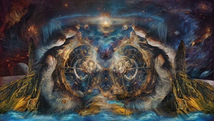 Hands of Time: The Unfolding - The Arrogant Monkey - Digital Art & AI ...