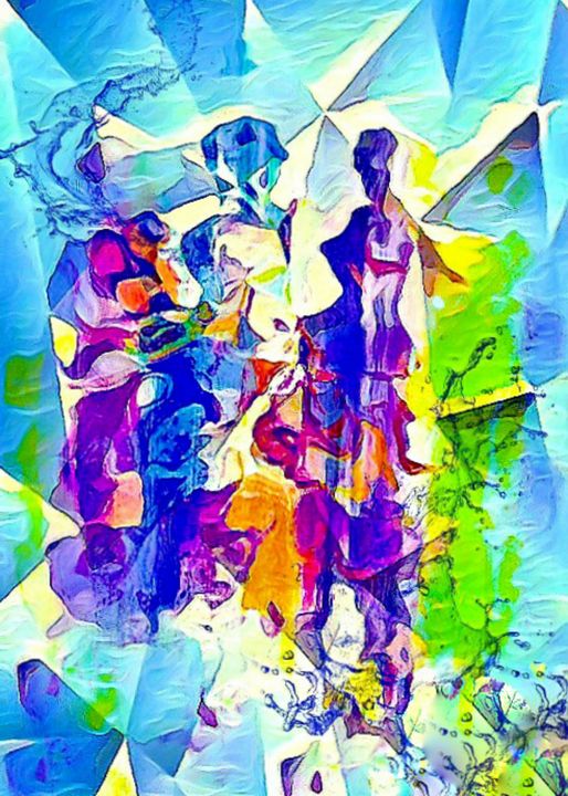 Colorful distractions abstract - SilverPixieArt - Digital Art & AI ...
