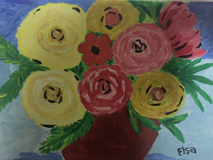 ElsArt2020 #001 Bloom - ElsArt - Paintings & Prints, Flowers, Plants ...