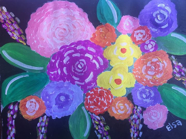 ElsArt2020 #005 Bloom - ElsArt - Paintings & Prints, Flowers, Plants ...