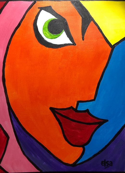 ElsArt2020 #329 - ElsArt - Paintings & Prints, People & Figures, Female ...