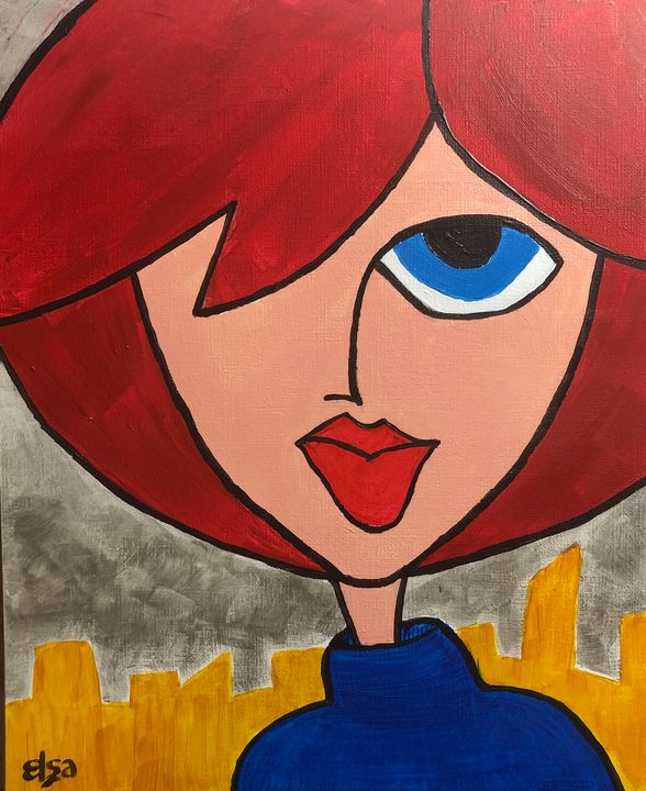 ElsArt2020 #327 Humility - ElsArt - Paintings & Prints, People ...