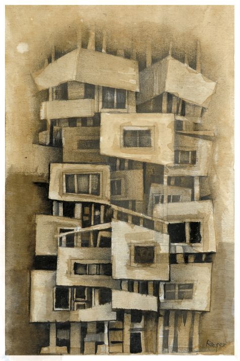 M2 - Reyner - Drawings & Illustration, Buildings & Architecture, City ...