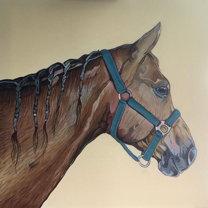 Chevy - Artist Claire Cole - Paintings & Prints, Animals, Birds, & Fish ...