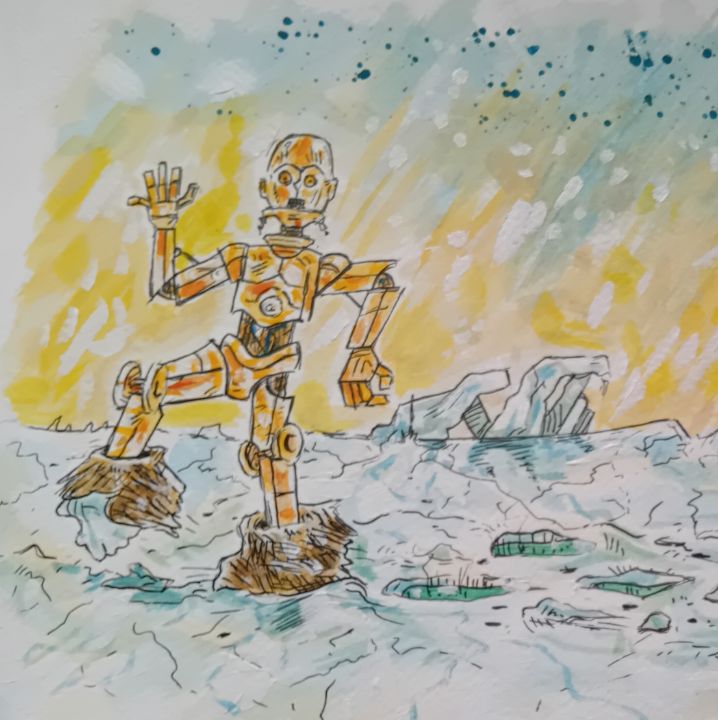Not a Wookie - Cirus Noggin FunART - Paintings & Prints, Astronomy ...