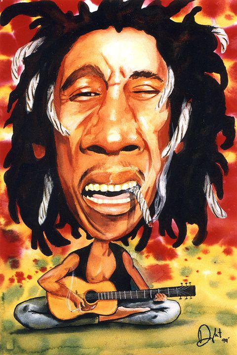 Marley - Dwight Robinson - Drawings & Illustration, People & Figures ...