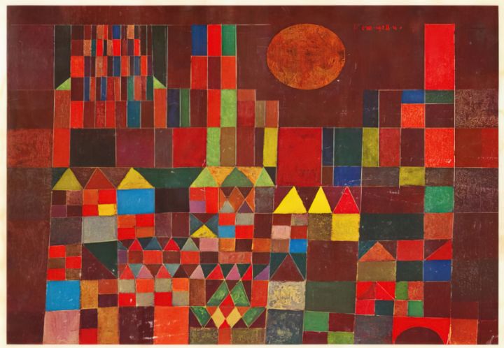 CASTLE AND SUN 1928 - Paul Klee - Paintings & Prints, Abstract, Organic ...